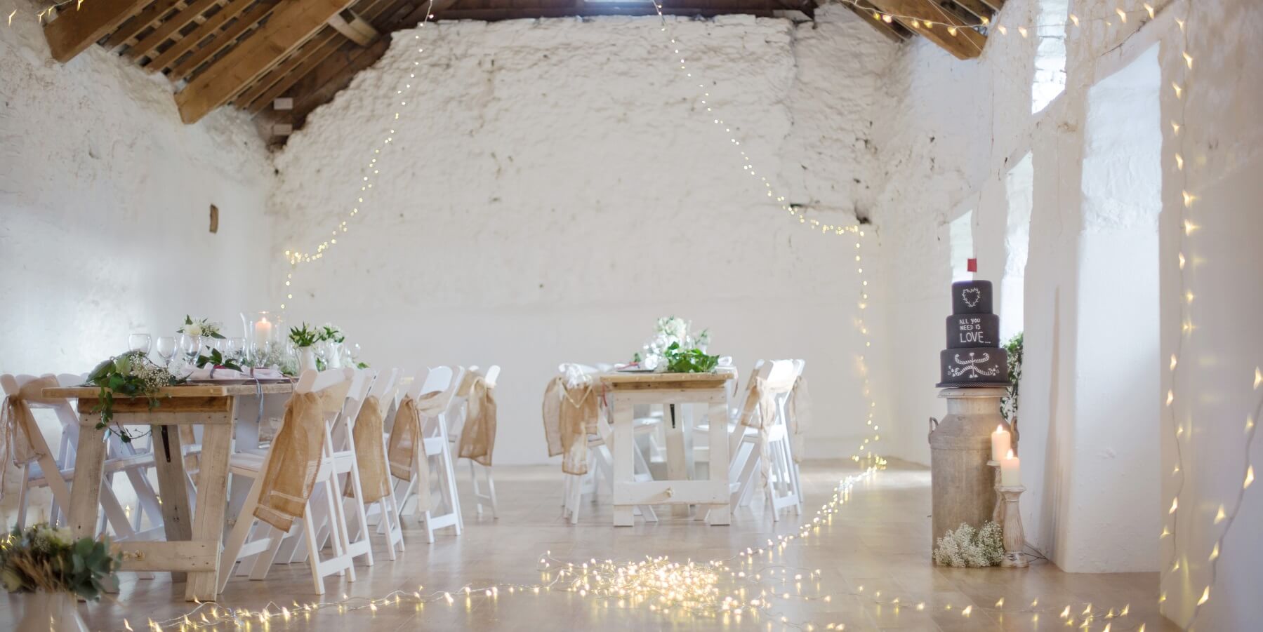 Wedding Venues North Devon: The Old Barn: No Corkage, Rustic, Vintage